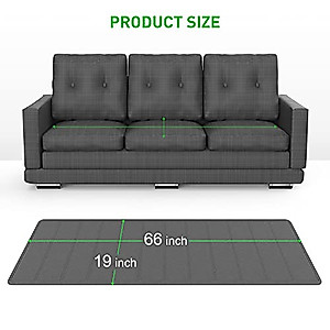 Weekinend Couch Cushion Support[18" W x 66" L] for Sagging Chair Cushions,Thickened Bamboo Board Sofa Couch Support,Protect Couch Sagging Support prolong Sofa Life