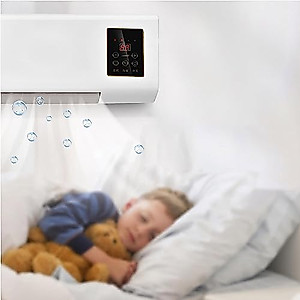 Small Air Conditioners, Mounted Air Conditioner Cooling and Heating Air Conditioner Fan with Remote Control, 2000W Mini Air Cooling Heating Fan for Bedroom