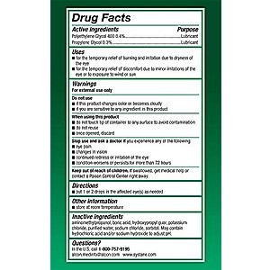 Systane Ultra Lubricant Eye Drops, 25 Count