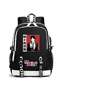 ISaikoy Anime Classroom Of The Elite Backpack Shoulder Bag Bookbag Student School Bag Daypack Satchel aA4