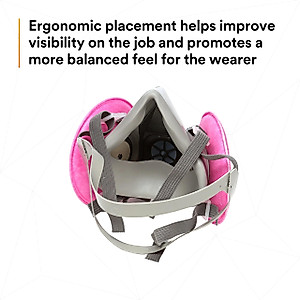 3M Half Facepiece Reusable Respirator Assembly 6391/07003(AAD), Large, P100 Respiratory Protection 051131070030