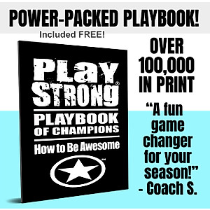 Play Strong 3-Pack Thanks Volleyball Coach You're Awesome (Pink, 5x7) Greeting Thank You Cards Set Amazing for Volleyball Players, Teams, Coaches, Family and Fans - Your Coaches Will Love 'Em!