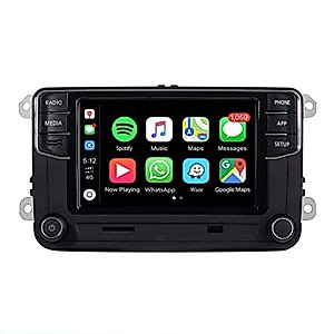 Amzparts RCD360 RCD330 Carplay Android Auto MIB Car Radio Compatible for Golf 5 6 MK5 MK6 Polo Passat B6 B7 CC 6RD 035 187B