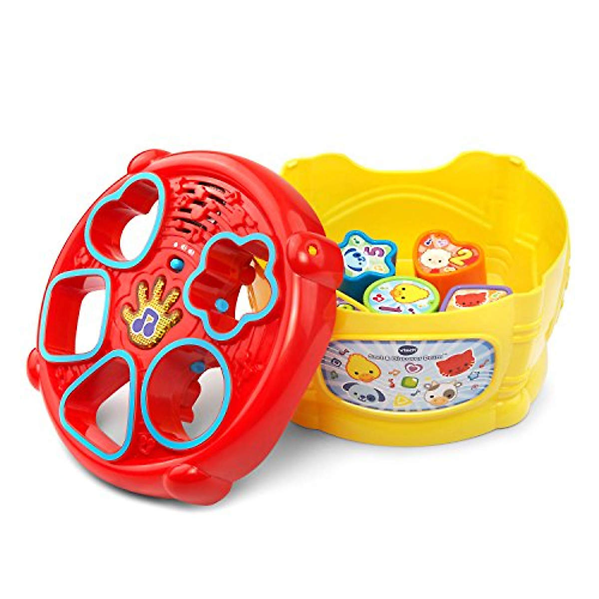 VTech Sort and Discover Drum, Yellow