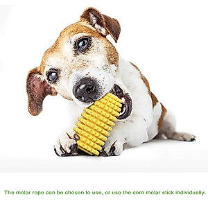 Furever Dog Chew Toys, Puppy Toothbrush Toys, Teething Cleaning Dental Rope Toys for Aggressive Chewers for Small Medium Large Dogs Breed