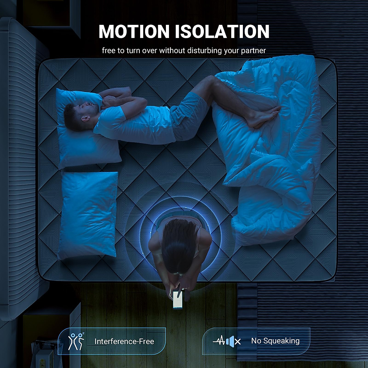 Avenco Full Size Mattress 10 Inch, Hybrid Full Mattresses in a Box with Gel Memory Foam, Individually Pocket Coils for Support and Pressure Relief, Medium Firm Full Bed Mattress, CertiPUR-US Certified