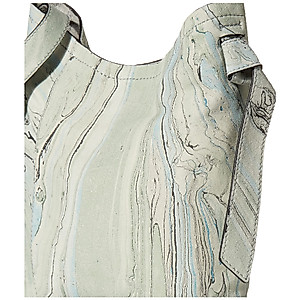 Lucky Brand womens Jeun Crossbody, Marble Blue, Medium US