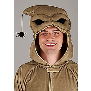 Fun Costumes Disney Oogie Boogie | Small Nightmare Before Christmas Costume Velour Fabric with Fiberfill and Embroidered Details, Oogie Boogie Costume Large