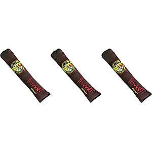 Yeowww! Catnip Cigar 3 Pack | Pure Leaf & Flowertop Blend | Cat and Kitten Toy