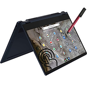 Lenovo Flex 5i 13 Chromebook 2-in-1 13.3" FHD Touchscreen Laptop, Intel Core i3-1115G4 (Beat i5-10210U), 8GB LPDDR4x RAM, 192GB Storage (128GB eMMC + Broag 64GB Flash Drive), WiFi 6, BT 5.1, Chrome OS