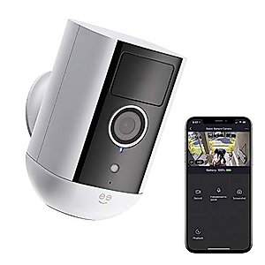 Geeni Freebird Wireless Indoor Outdoor WiFi Security Camera - 1080P Night Vision, Waterproof, Motion Detection, 2-Way Audio, Rechargeable Battery-Powered, Works with Alexa and Google