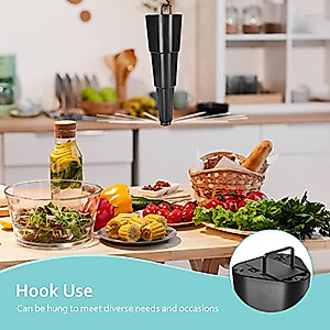 Fly Fans for Tables, Fly Repellent Outdoor Indoor Keep Flies Away, Table Top Fly Fan Fly Spinner with Holographic Blades for Picnic Patio Home, 4 Pack