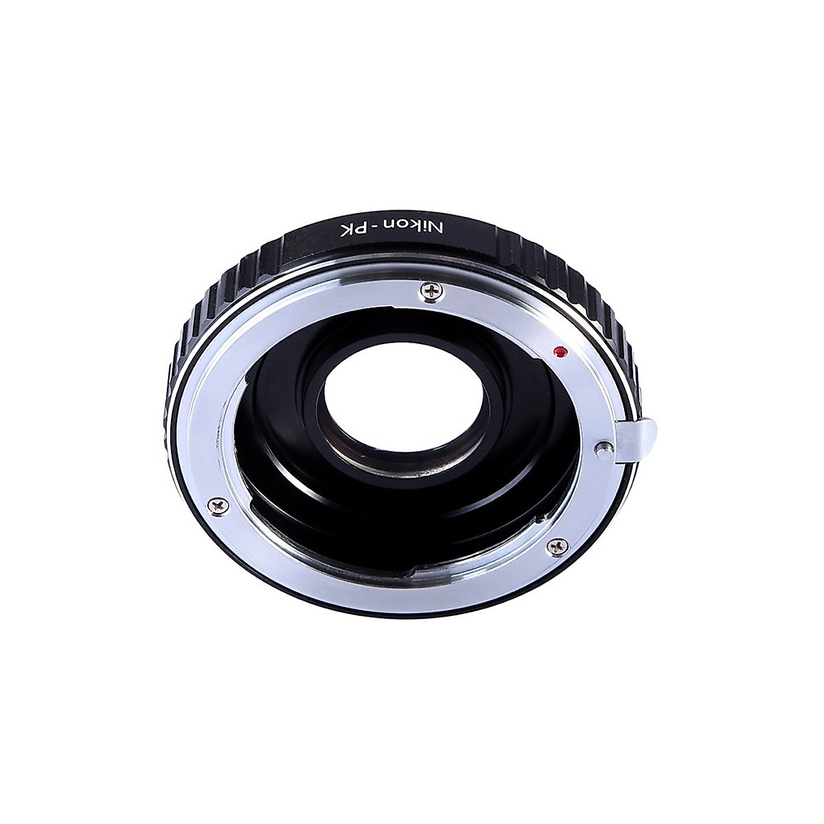 K&F Concept Lens Mount Adapter Compatible with Nikon Lens to Pentax K PK Mount Adapter with Glass for Pentax