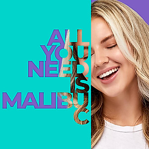 Malibu C Blondes Enhancing Shampoo (9 oz) - Revitalizing Purple Shampoo for Hair Health + Brilliancy - Sulfate-Free, Moisturizing Blondes Shampoo