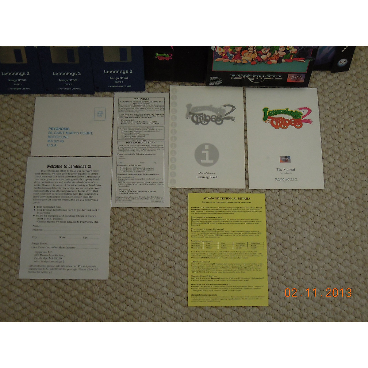 Lemmings 2: The Tribes - Commodore Amiga