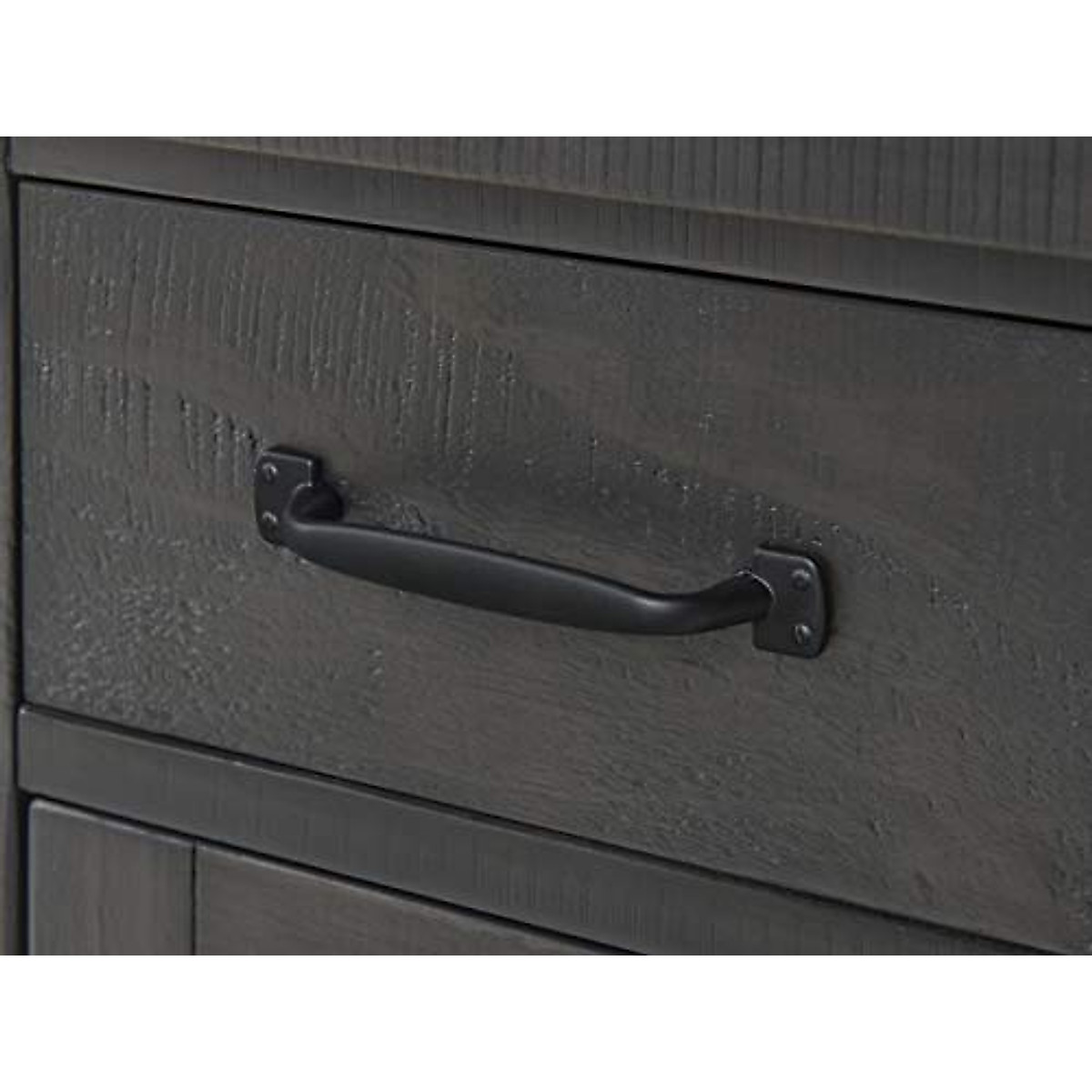 Martin Svensson Home Rustic Chairside Table, Grey