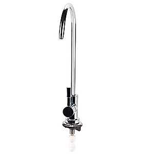 Maxmartt Drinking Water Faucet Mini Swan Neck Drinking Water Filter Tap RO Water Faucet Reverse Osmosis Purifier Filtration Drinking Water Filter Faucet