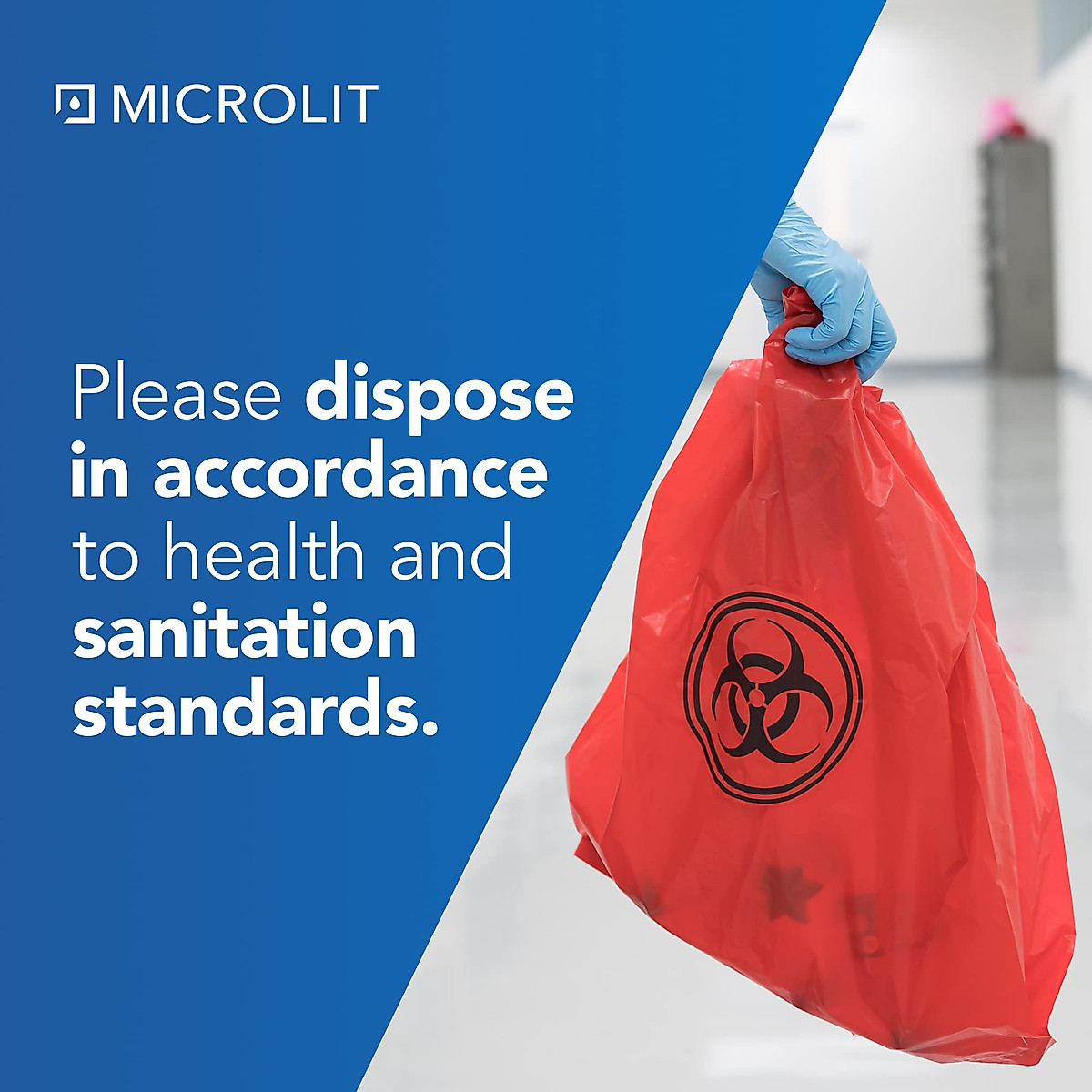 MICROLIT - Filtered Micropipette Pipette Tips, Low-Retention and Clean-Release Hydrophobic Transfer Pipette Tips, Universal Fit 1000 ul Pipette Tips, 480-Count Plastic Pipette Tips, 1 Pack of 5 Racks