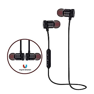 Kingup Bluetooth Wireless Earphone with Magnetic Connection, corresponds to Various Models