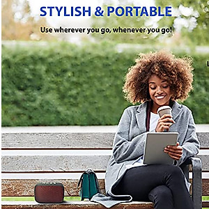 Tek Styz Speaker Compatible with Your Bose SoundLink Color Speaker 2 Fabric Design 3W Playtime 6H Indoor, Outdoor Travel (RED)