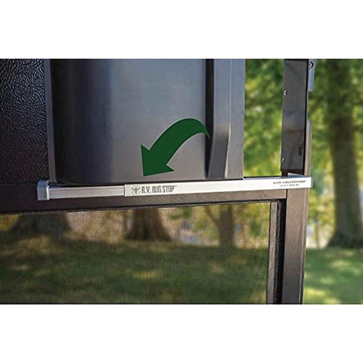 RV Screen Door Slide Closer | Self-Closing Slider for R.V. Screen Door | Fits 10-3/4" to 13" Slider | Please Make Sure The Dimensions fit Your Slider