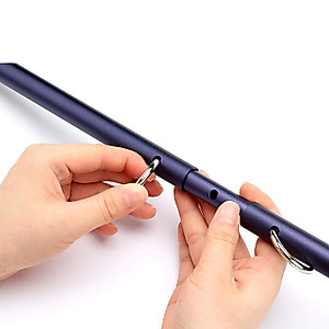 EXREIZST Expandable Purple Blue Spreader Bar Set Adjustable Bar Training Tools Set