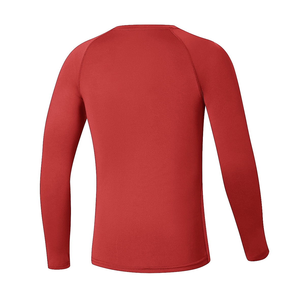 Willit Boys' Compression Shirts Youth Long Sleeve Football Undershirts Kids Baseball Quick Dry Baselayer Red XS