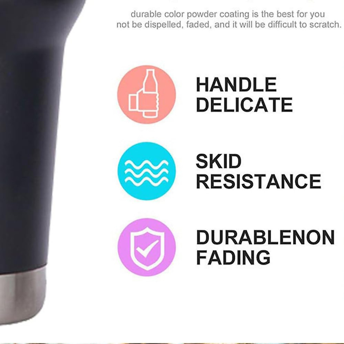 30oz Double Wall Vacuum Insulated Thermal Travel Tumbler Cup, Splash Proof Sliding Lid Simple and Modern design Reusable Stainless Steel Durable Coffee Tea Mug Iced Cold Brew Hot Drinks (Rose Red)