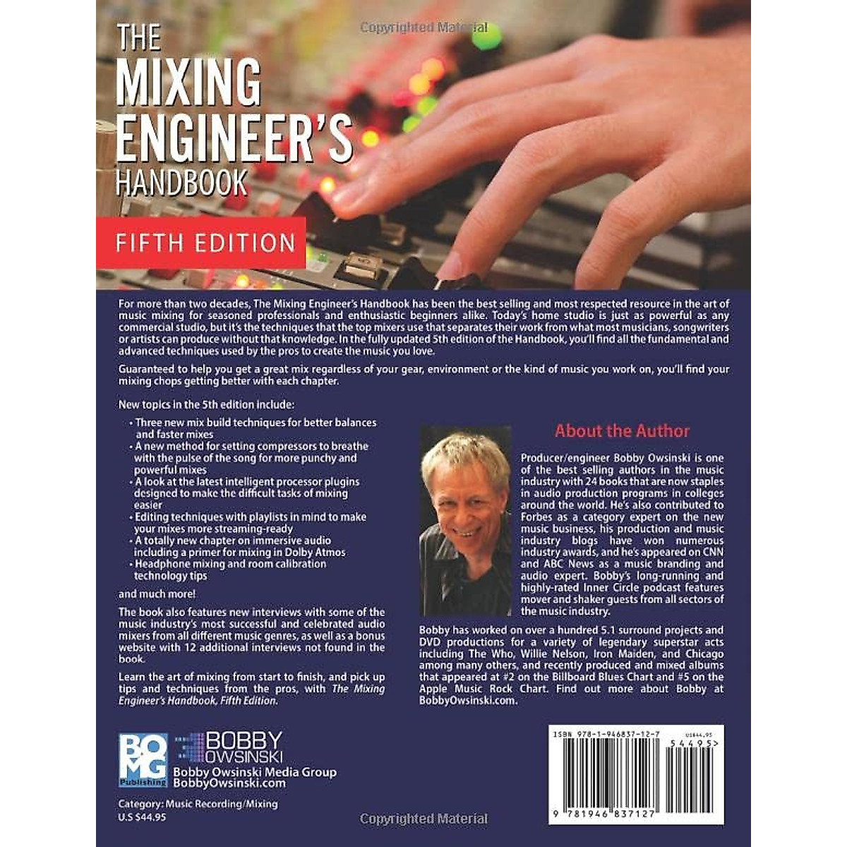 The Mixing Engineer's Handbook: 5th Edition