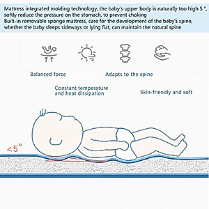 CUAIBB Baby Lounger for Newborn, Baby Pillow Lounger 0-24 Months, Baby Nest Sleeper Newborn Lounger, Breathable Sleeping Bed for Newborn Boys and Girls (A - Pink)