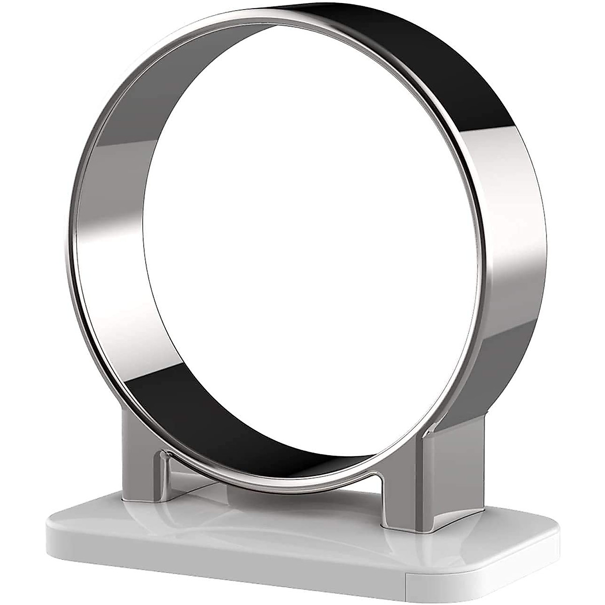 Fysupotsu Hair Dryer Holder Wall Mount,Self Adhesive Hair Tool Organizer Storage,Bathroom Hair Accessories Organizer,Blow Dryer Holder No Drilling (White)