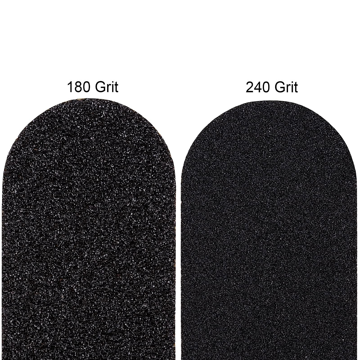 25PCS Mini Size PANA Professional Double Sided Nail Files - Black, 180/240 Grit - Emery Board Nail Buffering File Manicure Pedicure Nail Polisher Washable