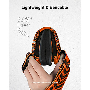 BELINOUS Kid Riding Goggles for ATV Dirt Bike Motorcycle Motorcross MX, UV Protectioin, Youth Dirt Bike Goggles for Kids 3-12 with Soft Strap, Orange