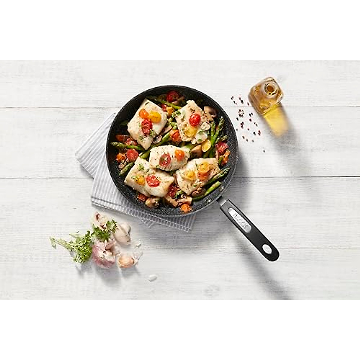 Starfrit Rock Cookware, Regular, Black