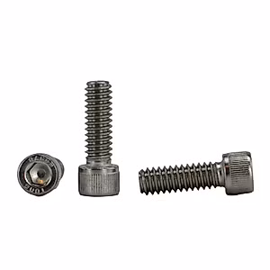 Stainless 1/4-20 x 3/4" (1/2" to 3" Available) Socket Head Cap Screws, Full Thread, Hex Drive, Stainless Steel 18-8, Coarse Thread (1/4-20 x 3/4")