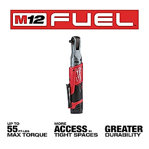 M12 FUEL 3/8" RATCHET 2BAT