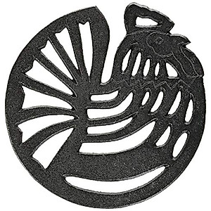 Old Mountain Pre-Seasoned Cast Iron Rooster Trivet