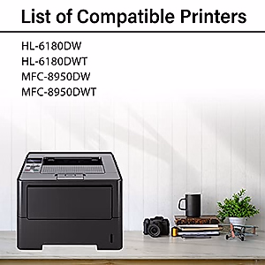 (Black,3-Pack) Compatible TN-780 Toner Cartridge Replacement for Brother TN780 MFC-8950DWT HL-6180DW HL-6180DWT MFC-8950DW Printer Toner Cartridge