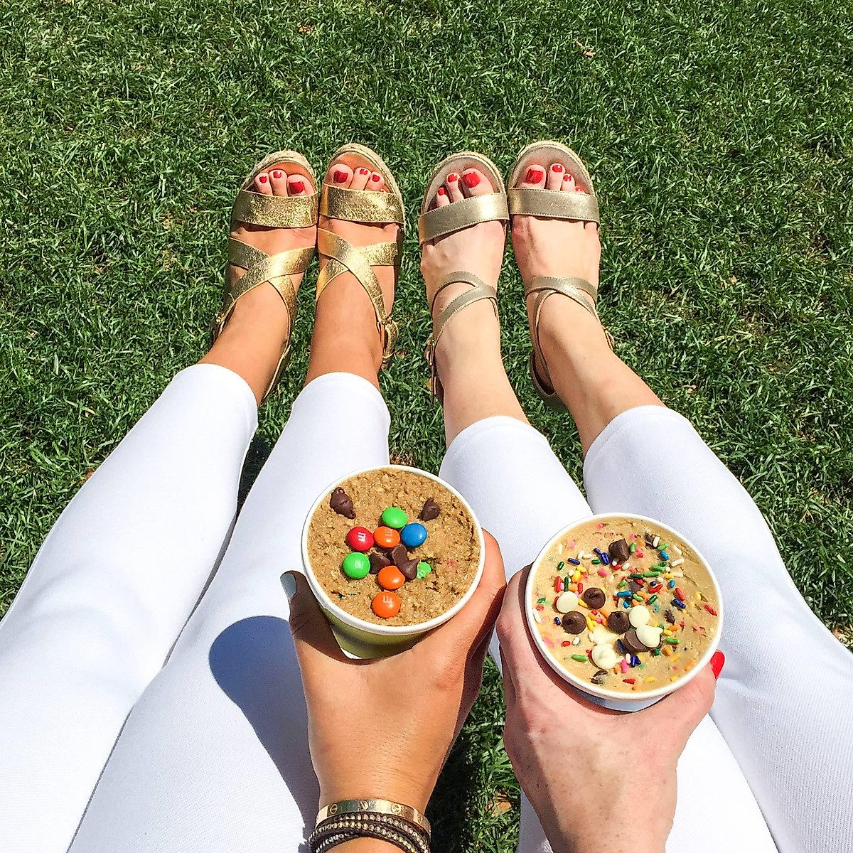 No nonsense Women's Plus Classic Denim Capri Leggings with Pockets, White, 3X