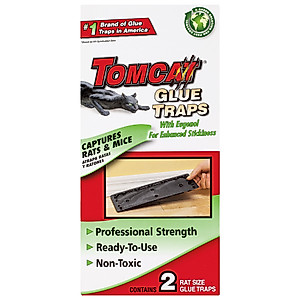 Tomcat Rat Size Glue Traps, 2-Pack (Eugenol Formula)