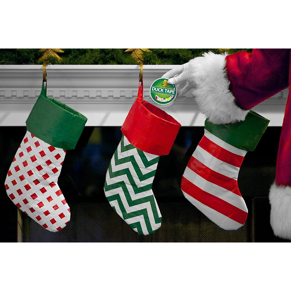 Duck Color Duct Tape 3-Pack, 1.88 Inches x 30 Yards, 90 Yards Total, 3-Roll Pack, White, 3 Piece (242912)