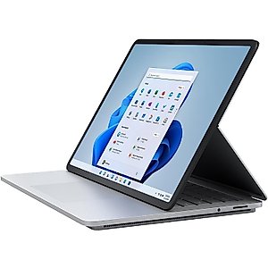 Microsoft Surface Laptop Studio H35 High-Performance Gaming Laptop with 14.4in PixelSense, Intel i7-1137H, 32GB RAM, 2TB SSD, NVIDIA GeForce RTX 3050 Ti, Windows 11 Home AI4-00001 (Renewed)
