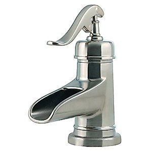 Pfister LF-M42-YPKK LFM42YPKK Ashfield Single Control 4" Centerset Bathroom Faucet in Brushed Nickel