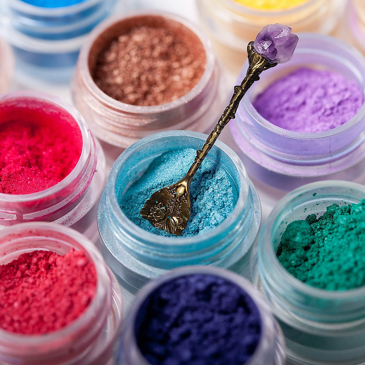 ideayard Witchcraft Spoon Retro with Crystal 1 Pcs for Gift