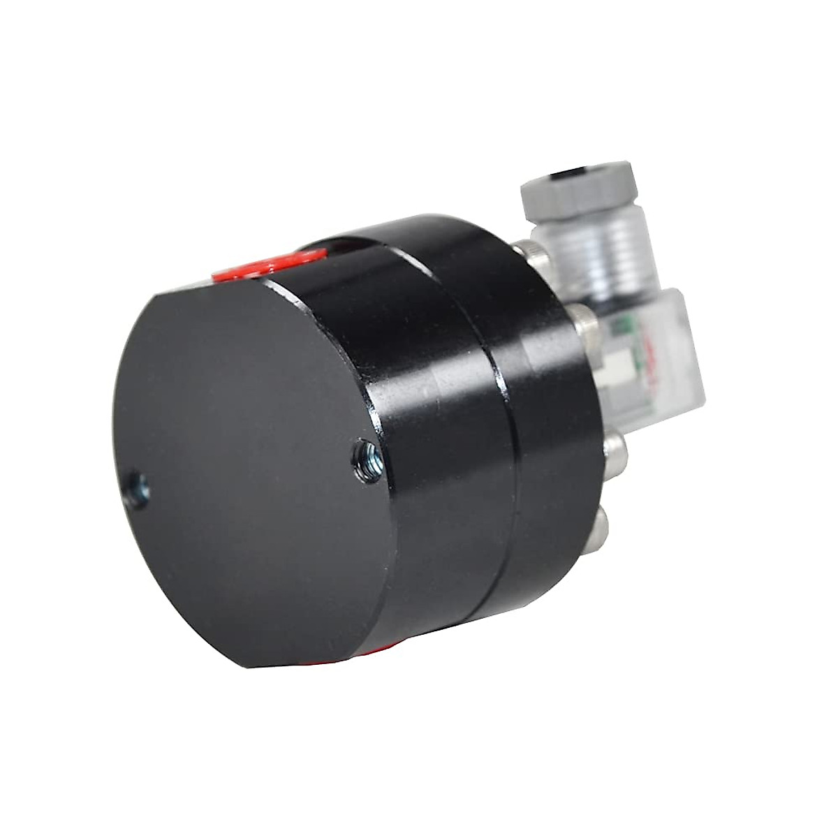 CIXIFM Micro Gear Flow Meter Petrol Liquid Flow Meter Kerosene Low Flowmeters Hydraulic Oil Diesel Fuel Flow Sensor Industrial Flow Meters Oval Gear Micro Flow Meter 0.5 ml/P 0.5~100 L/H 32Bar (M6AL)