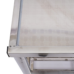 Commercial Restaurant Sinks With Drainboards Faucet 2 Sink Bowls, Free Standing Stainless-Steel Sink 2 Compartment Garage Sink Utility, L3.9ft X W1.5ft X H2.6ft