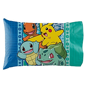 Northwest Pokemon Bed in a Bag Set, Twin, First Starters