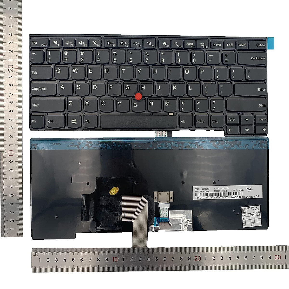 LXDDP Laptop Replacement Keyboard for Lenovo Thinkpad T440 T440P T440s T431 E431 L440 T450s L440 L450 L460 L470 T431S T450 e440 e431S T460 Series Laptop Black US Layout