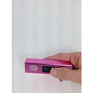 Slider 3 Million Volt Mini Stun Gun Flashlight Pink