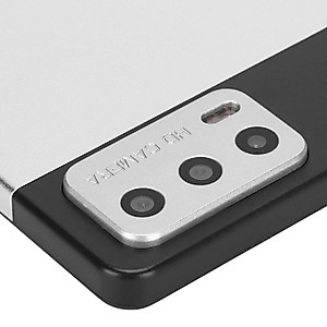 GLOGLOW Tablet PC, 100-240V 4G RAM 128G ROM 10 Inch IPS Screen Tablet for Home for Travel (White)